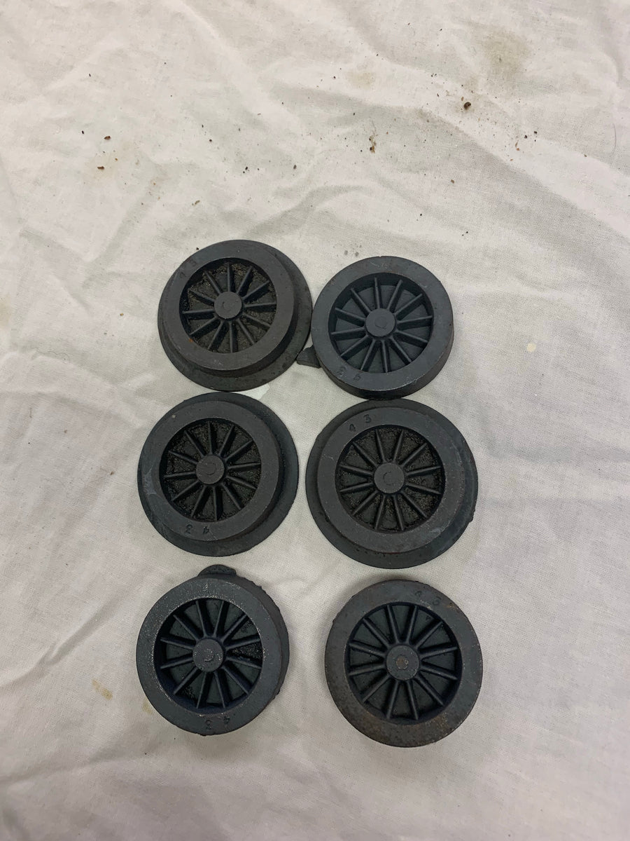 Walsall Engineering 12 Spoke LMS Tender wheel Castings set of 6 – ASH ...