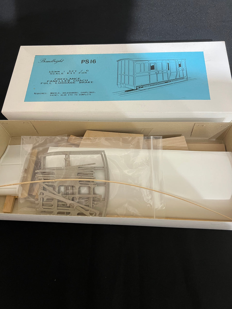 16mm Scale - Older Style Brandbright PS164 Wheel Full Luggage/Brake Co ...
